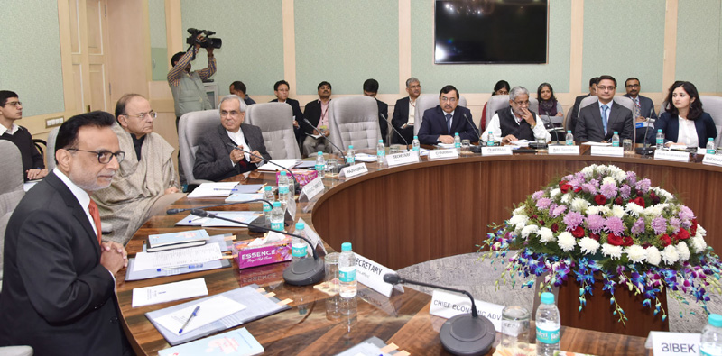 Jaitley Holds His 5th Pre-Budget Consultation Meeting With The Leading ...